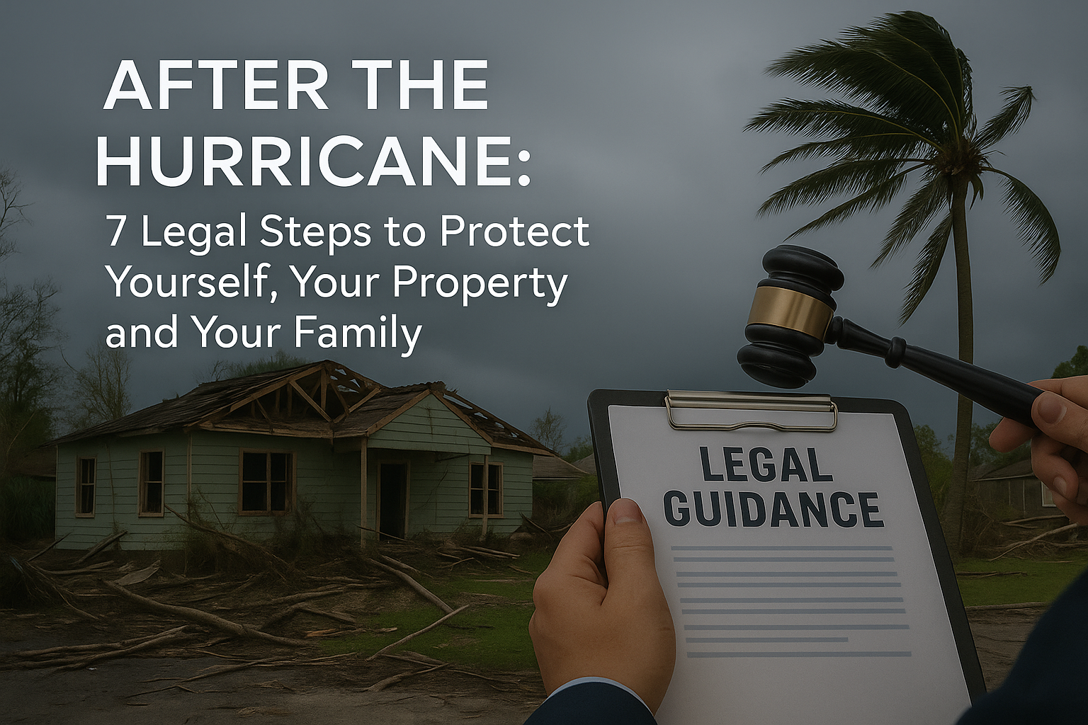 After the Hurricane: 7 Legal Steps to Protect Yourself, Your Property ...